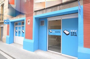 Entrada do alojamento