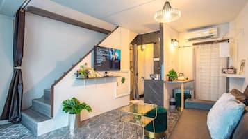 Villa, piscina privativa | 1 quarto, secretária, Wi-fi grátis, roupa de cama fornecida