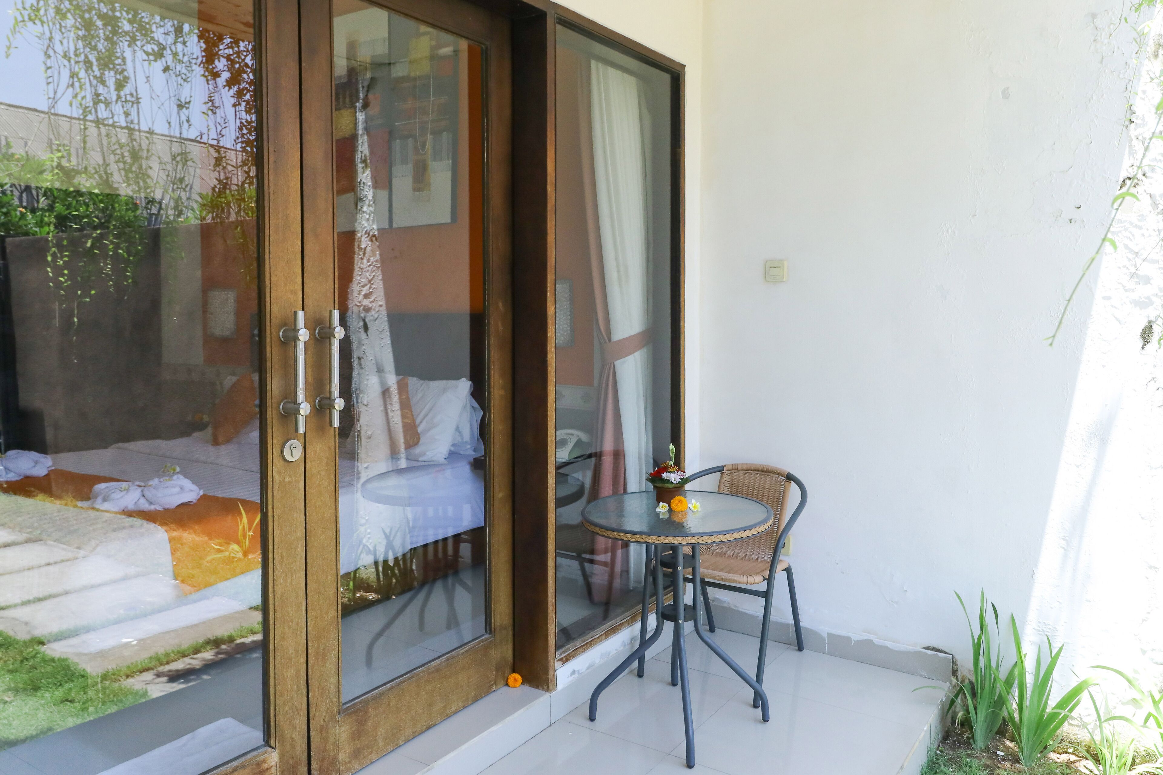 Quarto Duplo Standard | Terraço/pátio interior