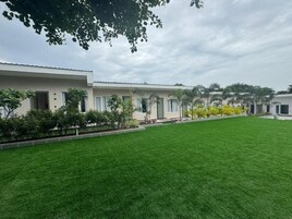 Espaço exterior para banquetes