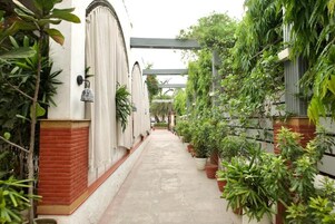 Entrada do alojamento