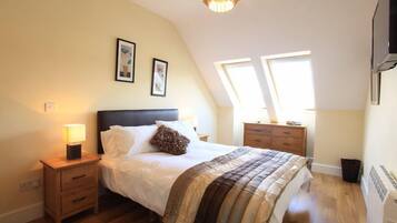 Apartamento Deluxe | 2 quartos, roupa de alta qualidade, com decoração personalizada