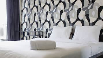 Quarto | Secretária, Wi-fi grátis, roupa de cama fornecida