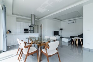 Villa Superior, 2 quartos, não fumadores, cozinha | Refeições no quarto