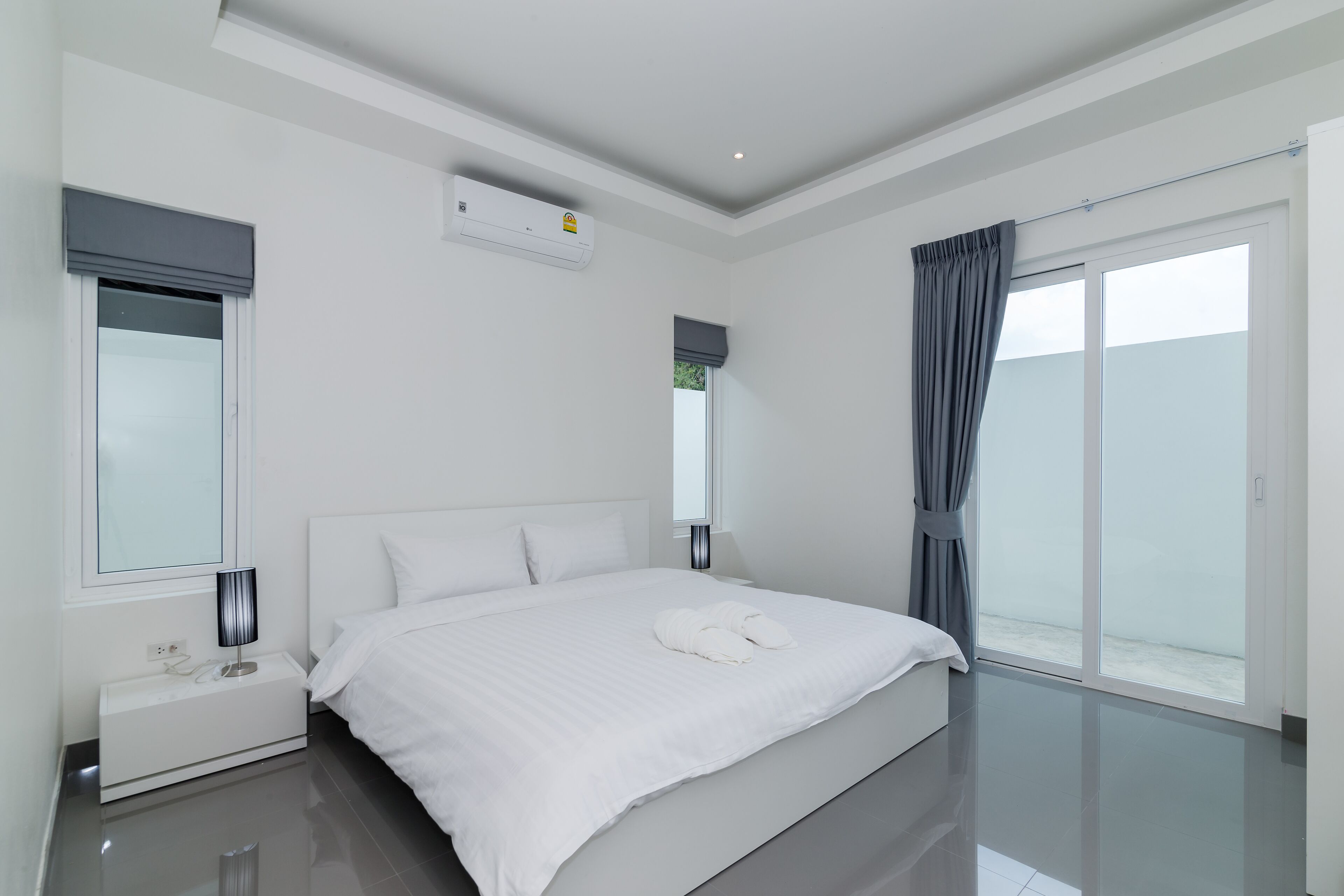 Vila superior, 2 quartos, para não fumantes, cozinha | 2 quartos, cortinas blackout, ferros/tábuas de passar roupa