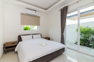 Villa Superior, 3 quartos, não fumadores, cozinha | 3 quartos, cortinas/cortinados opacos, ferro/tábua de engomar 