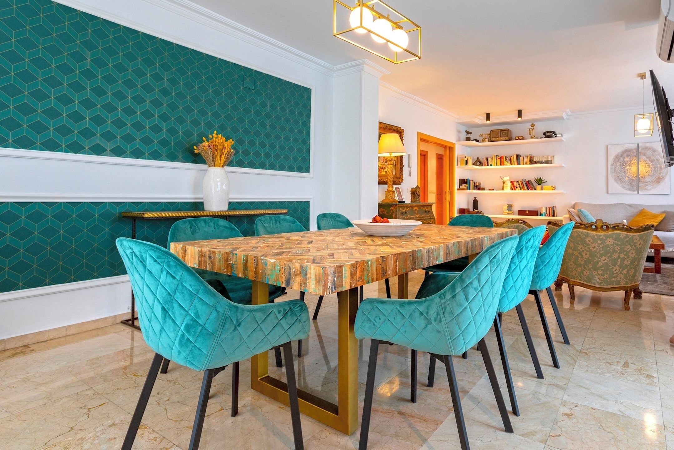 Apartamento (4 Bedrooms) | Refeições no quarto