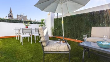Apartamento (2 Bedrooms) | Terraço/pátio interior