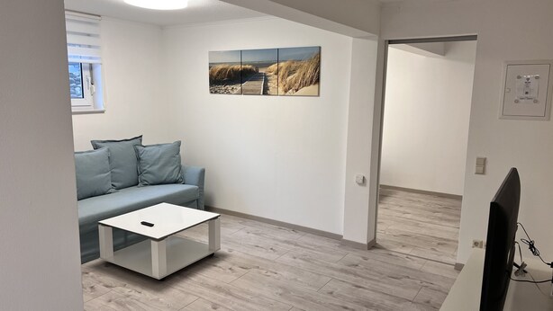 Apartamento, 1 quarto (Souterrain; incl. EUR 35 cleaning fee) | 1 quarto, cortinas blackout, quartos à prova de som