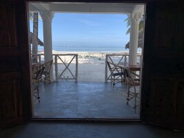 Entrada do alojamento