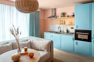 Apartamento | Sala de estar | Smart TV de 42 polegadas com canais digitais, televisor 