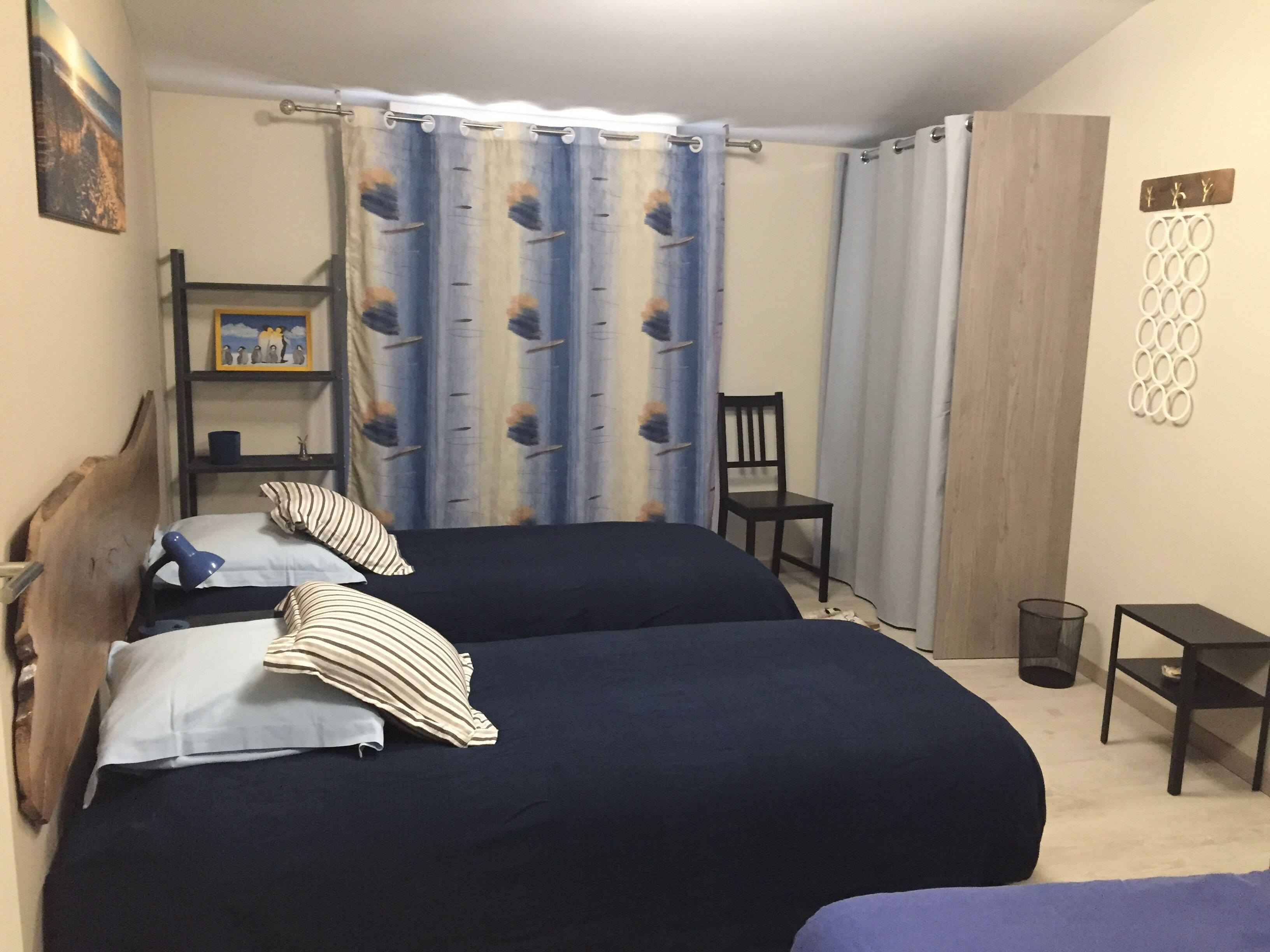 Quarto Familiar (Marine) | Vista do quarto