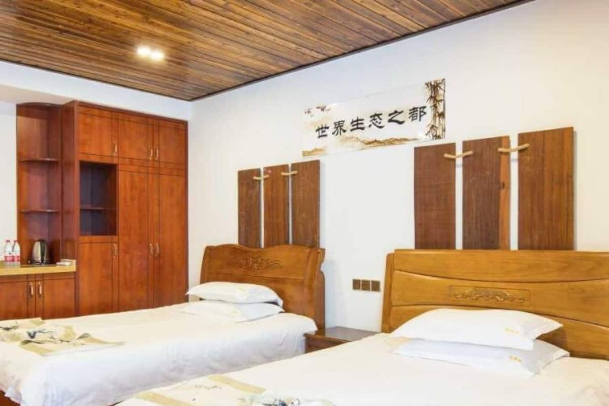 Quarto Twin Signature (Mainland Chinese Citizen Only) | Secretária, cortinas/cortinados opacos, Wi-fi grátis