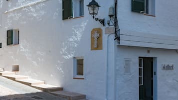 Entrada do alojamento