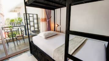 Wi-fi grátis, roupa de cama fornecida