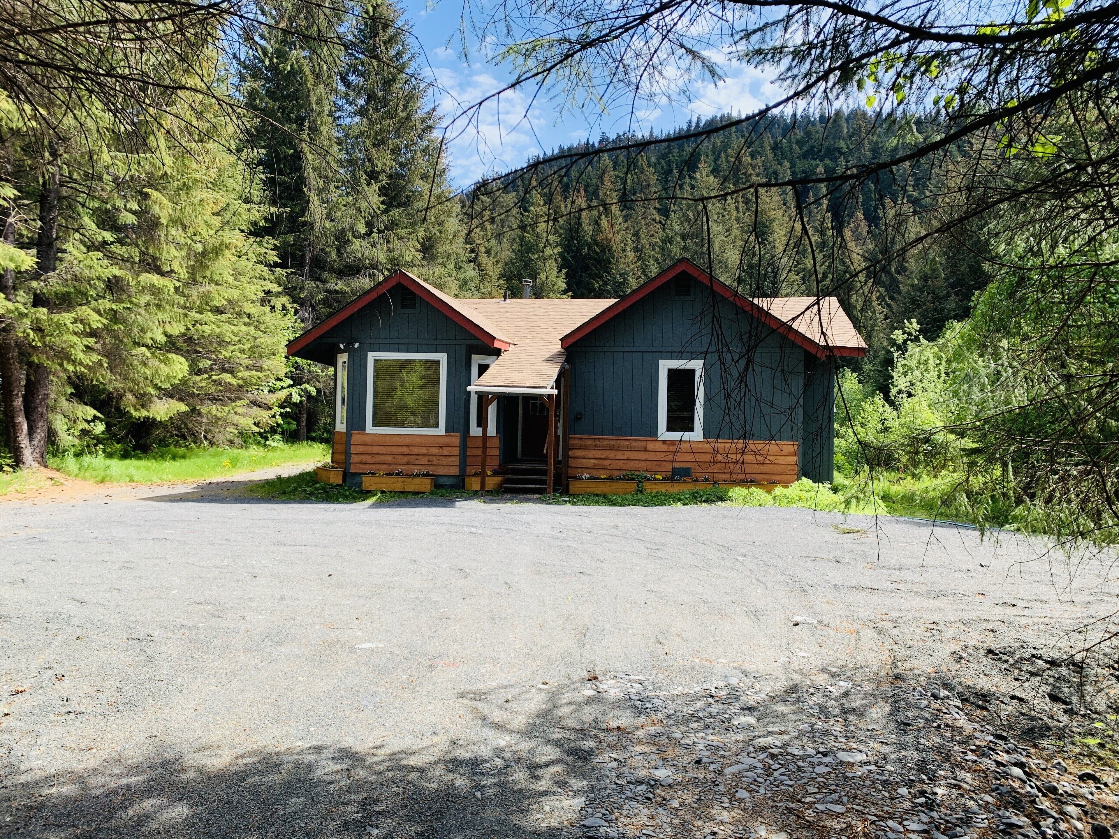 Modern Aframe: Blue Door Cabin - Lowell Point | Vrbo