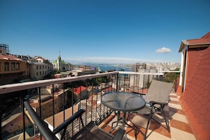 Quarto Duplo Panorâmico | Terraço/pátio interior
