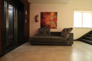 Sala de estar do lobby