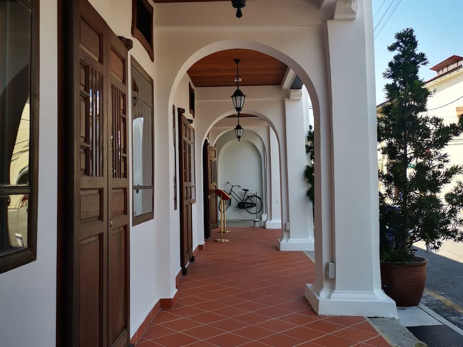 Fachada do alojamento