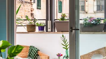Quarto Duplo Superior, 1 cama de casal | Terraço/pátio interior