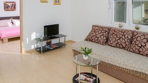 Apartamento Standard, 1 quarto, varanda | Sala de estar