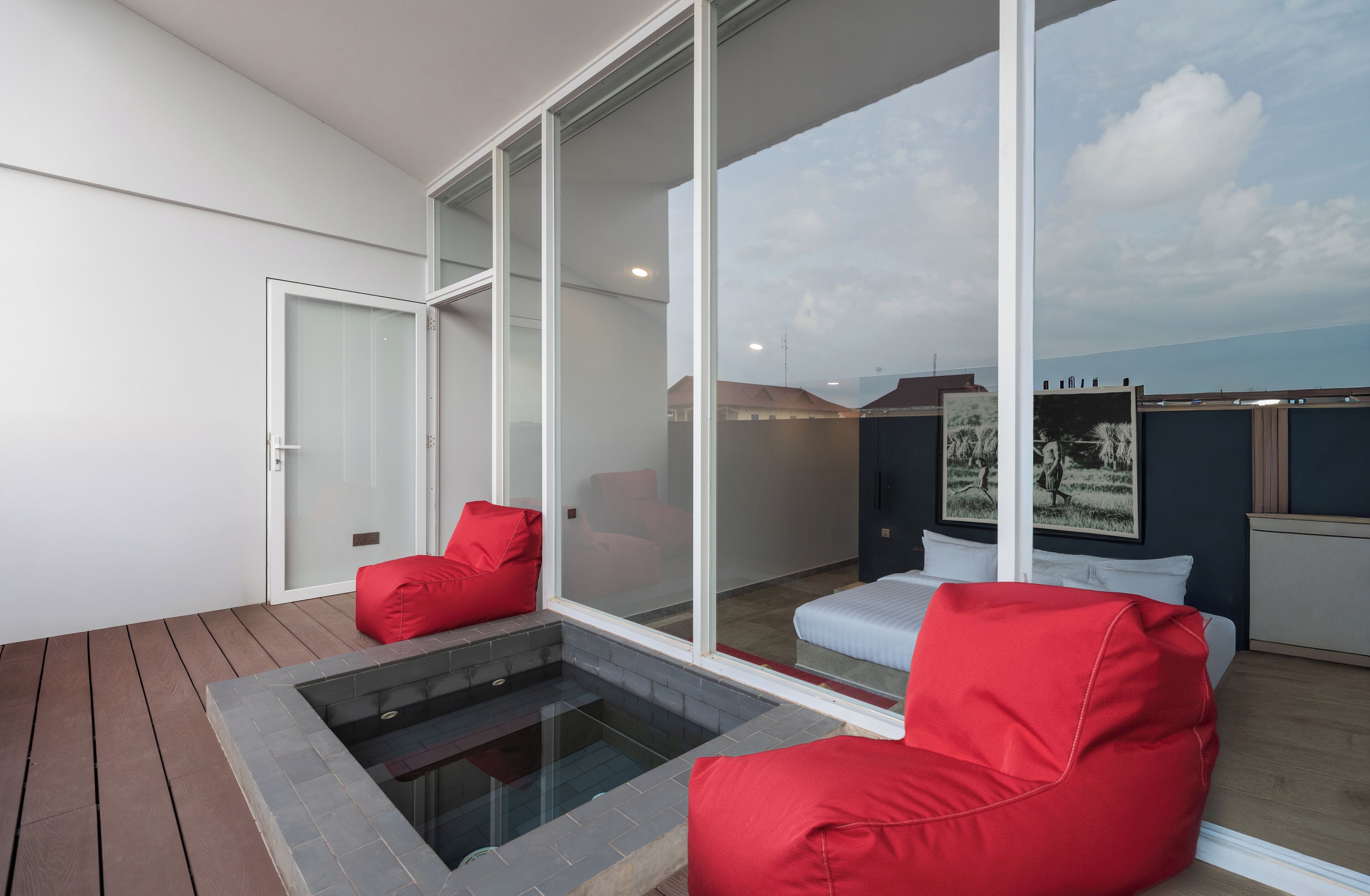 Junior Suite with a Private Jacuzzi | Vista do quarto