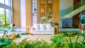 Sala de estar do lobby