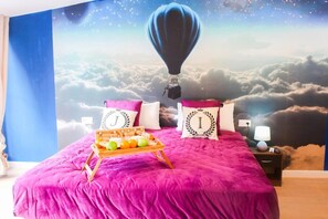 Apartamento Exclusivo, 3 quartos, vista para a montanha | Secretária, quartos insonorizados, ferro/tábua de engomar, Wi-fi grátis 