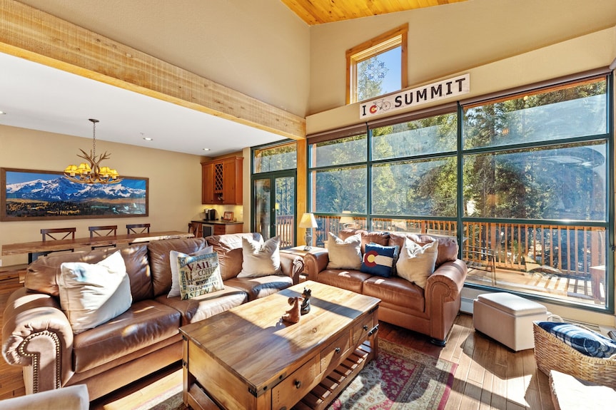 Mins From Resort Shuttle Is This Townhome W/beautiful Views From Private Deck - Keystone, CO