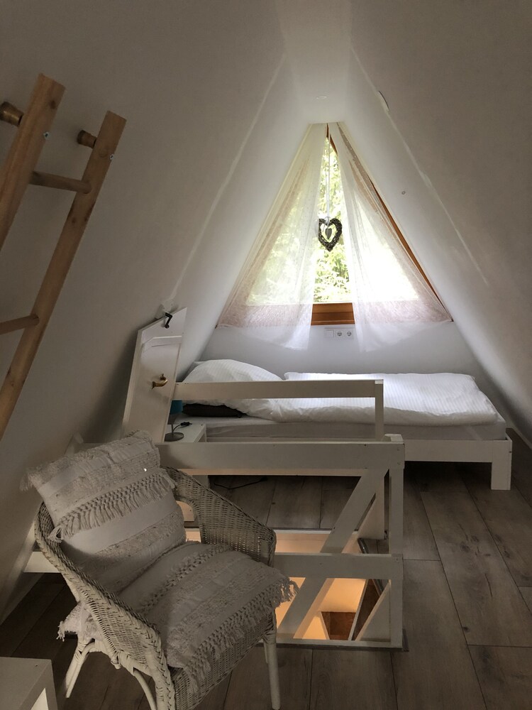 Hambühren, Celle, Märchenwaldhaus Drosselbart, Nurdachhaus ,Sauna,waldgrundstück - Winsen (Aller)