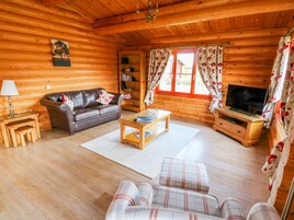 Casa de campo | Sala de estar | TV, DVD player