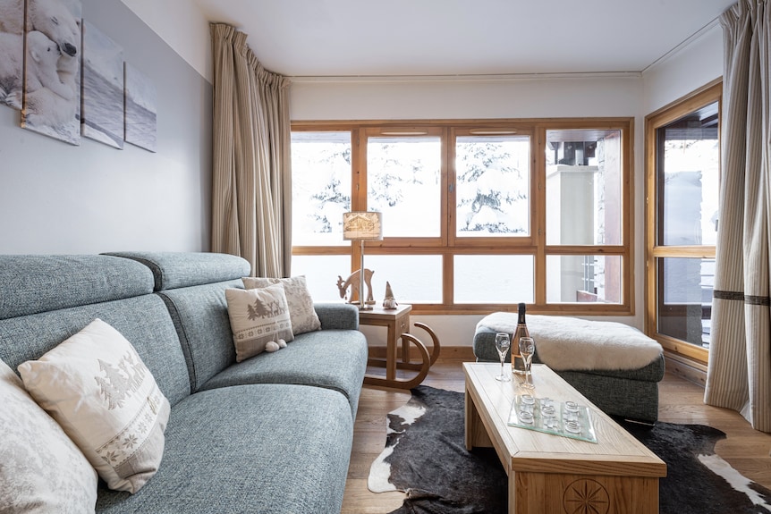 Flaine - Résidence 5 * Skis Aux Pieds, Piscine, Jacuzzi, Sauna, Hamam - Lac Vert