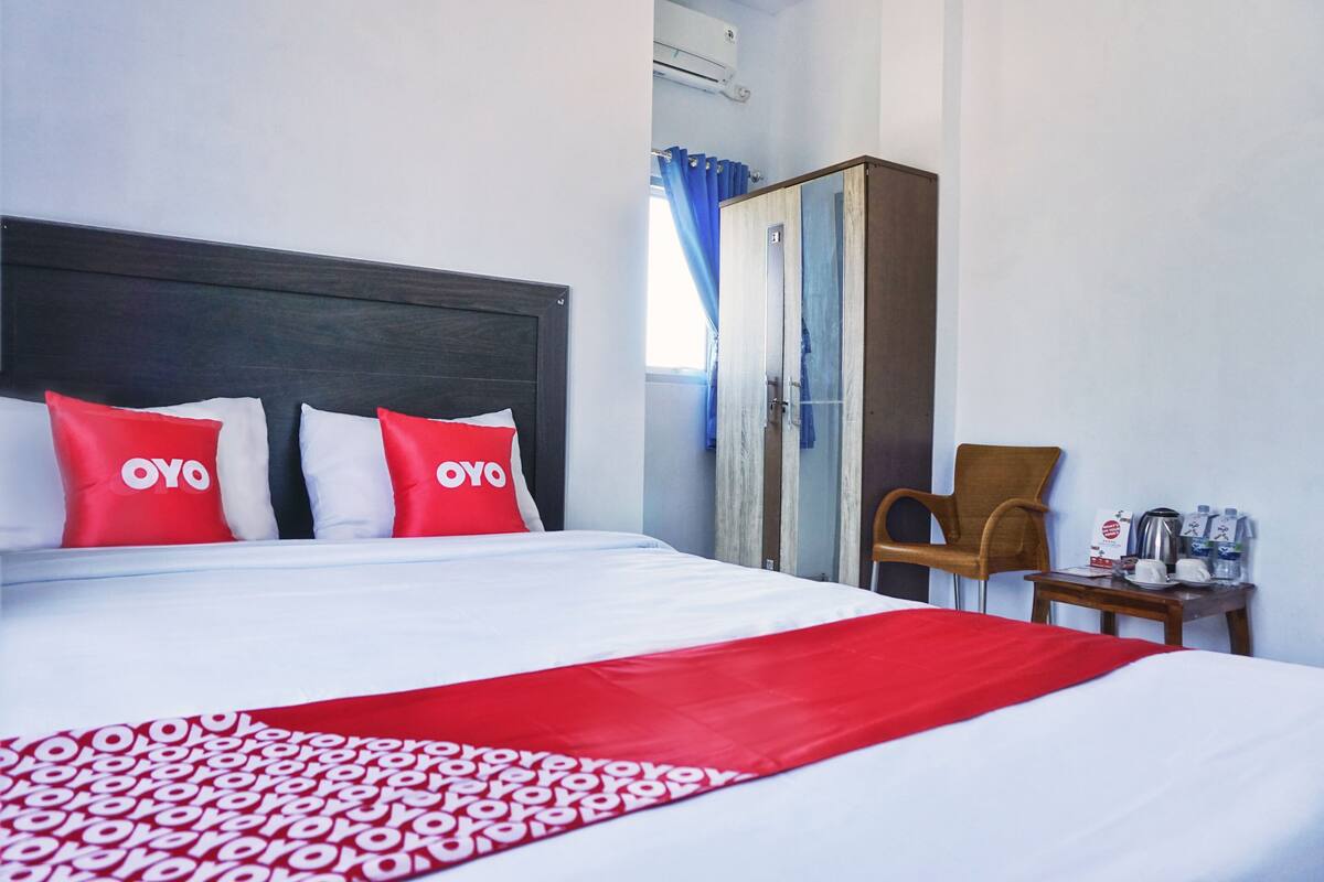 Wi-fi grátis, roupa de cama fornecida