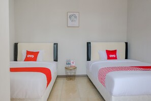 Quarto Twin Deluxe | Wi-fi grátis, roupa de cama fornecida 