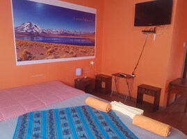 Wi-Fi de cortesia, roupa de cama