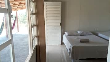 Wi-fi grátis, roupa de cama fornecida