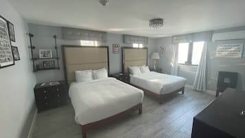 Quarto casal conforto, 2 camas Queen | Roupas de cama premium
