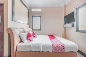 Quarto Duplo Deluxe | Wi-fi grátis, roupa de cama fornecida 