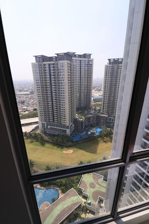 Apartamento, 2 quartos | Vista do quarto