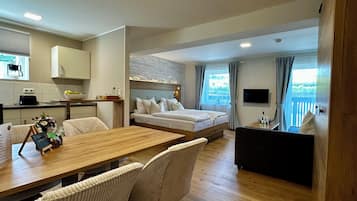 Apartamento Familiar (Sonnentraum) | Cortinas/cortinados opacos, Wi-fi grátis, roupa de cama fornecida