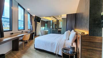 King Corner Grand suite (OGC) | 2 quartos, cofre com capacidade para portátil, secretária
