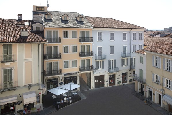 Vista para a cidade desde o alojamento