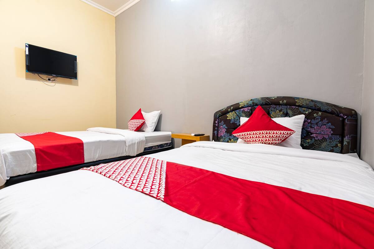 Quarto duplo standard | Wi-Fi de cortesia, roupa de cama