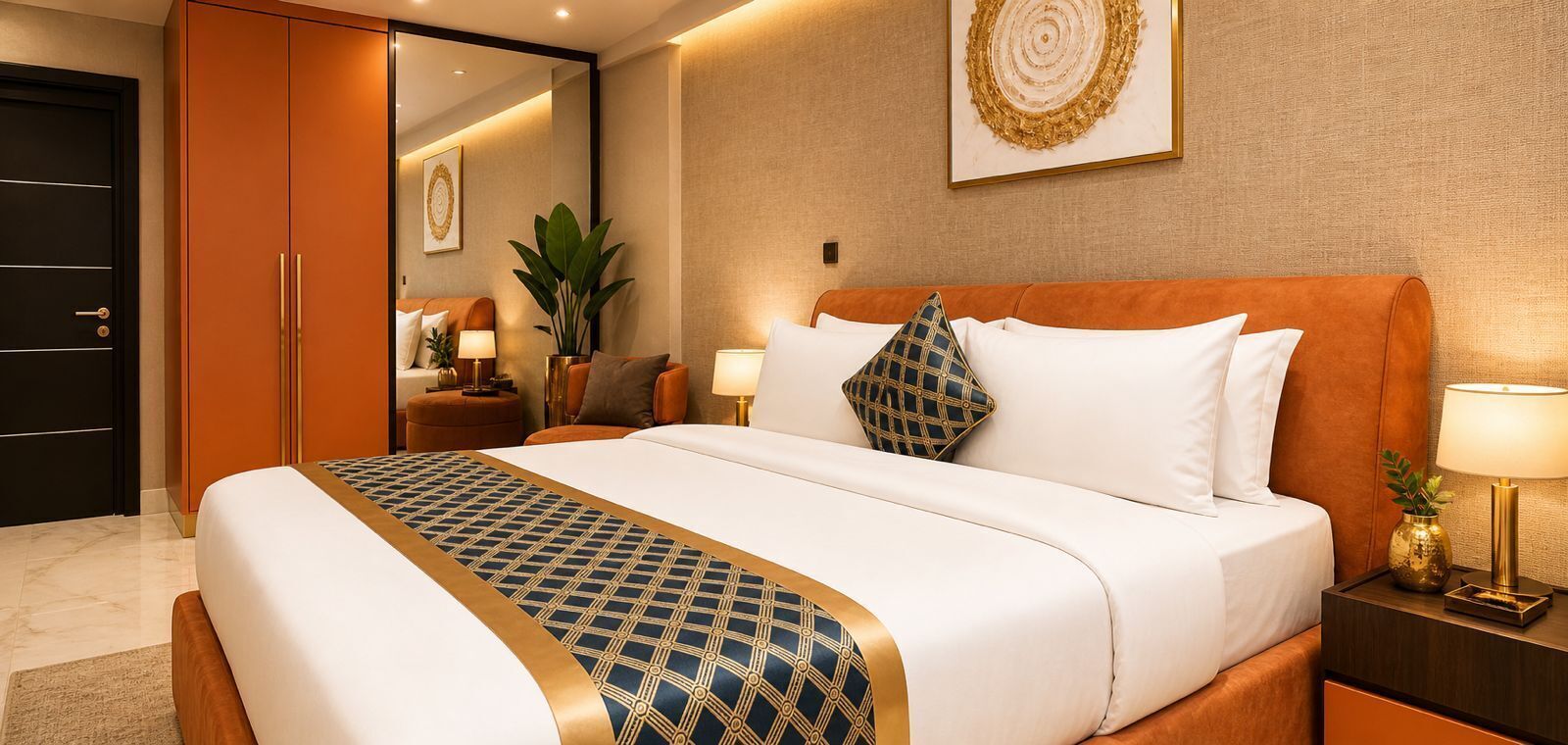 Suite Familiar | Roupa de alta qualidade, cofre no quarto 
