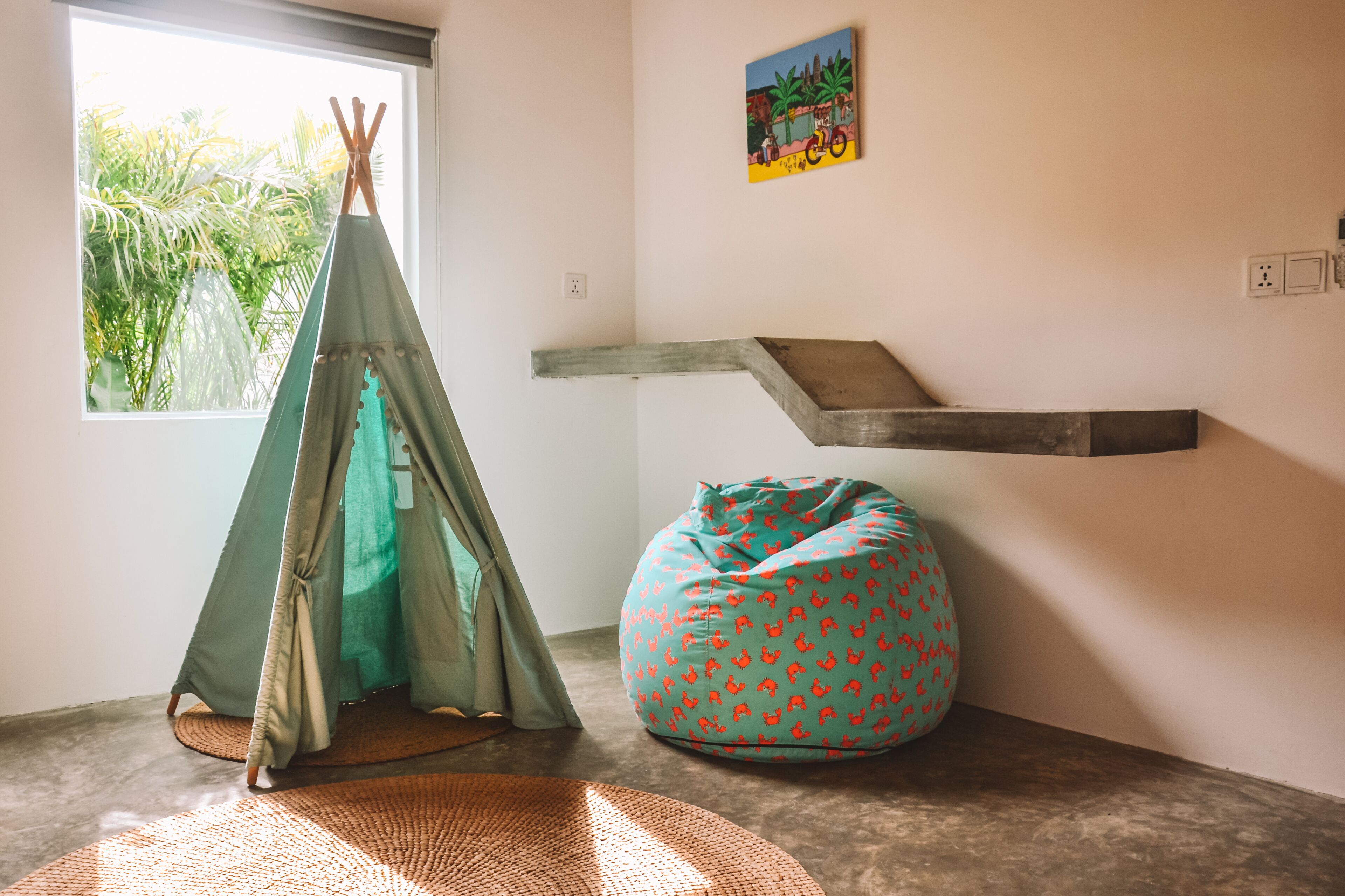 Quarto família | Roupas de cama premium, frigobar, cofres nos quartos, Wi-Fi de cortesia