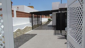 Entrada do alojamento