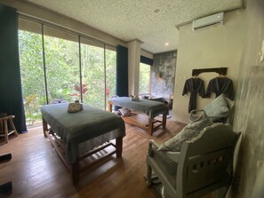 Salas para tratamentos a dois