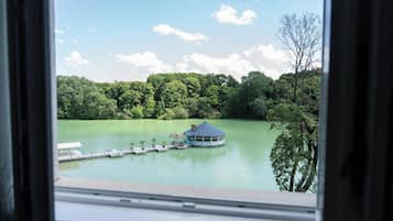 Quarto Standard, vista para o lago | Secretária, cortinas/cortinados opacos, Wi-fi grátis