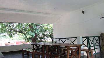 Refeições ao ar livre