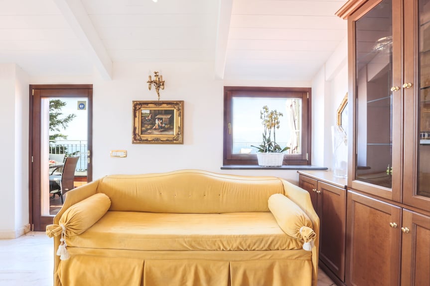 ÁTico Con Vistas Al Mar Y Lujo, Piscina Y Terraza - Sorrento